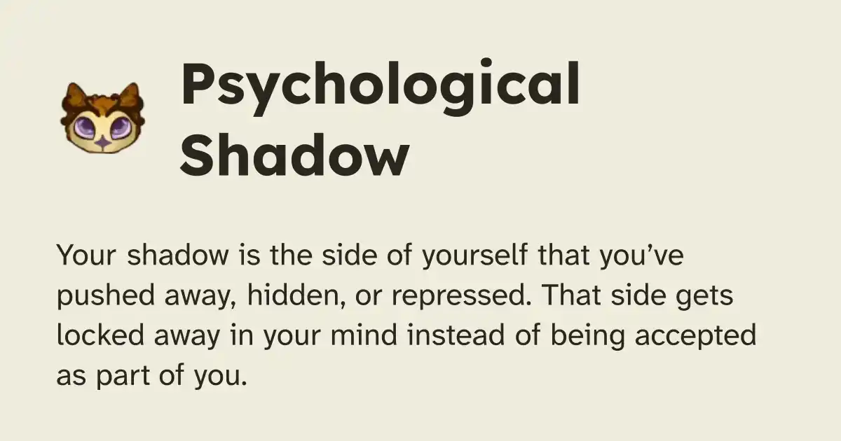 Psychological Shadow